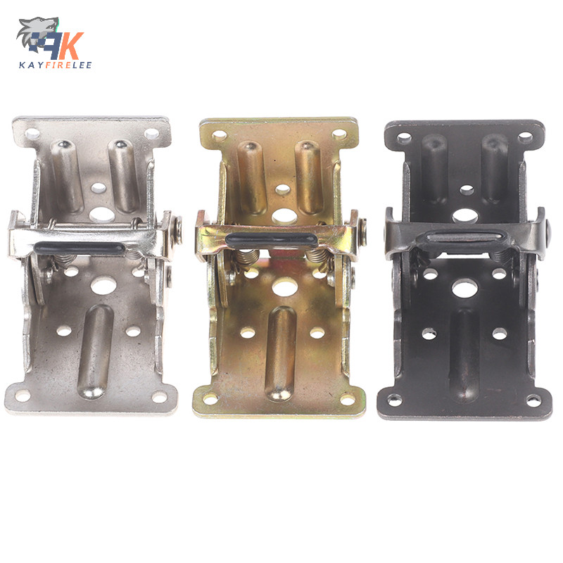 (KFL) 90 Degree Self-Locking Folding Hinge Table Legs Chair Extension ...