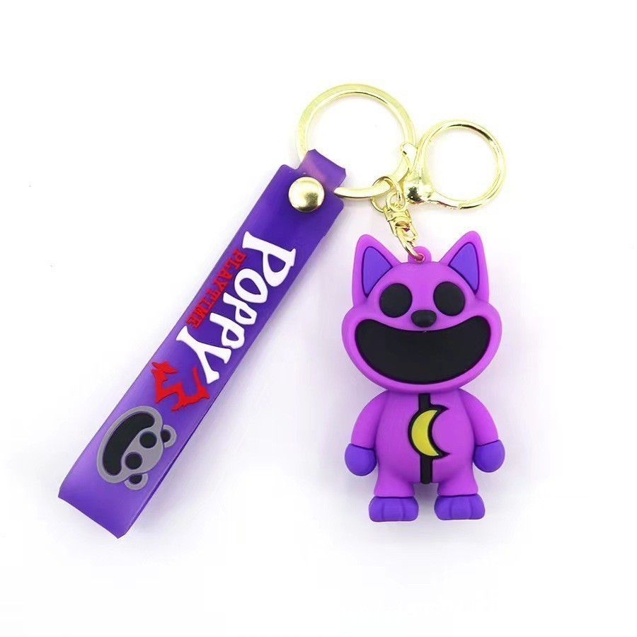 New Catnap (Poppy Playtime 3 ) smiling critters Keychain backpack ...