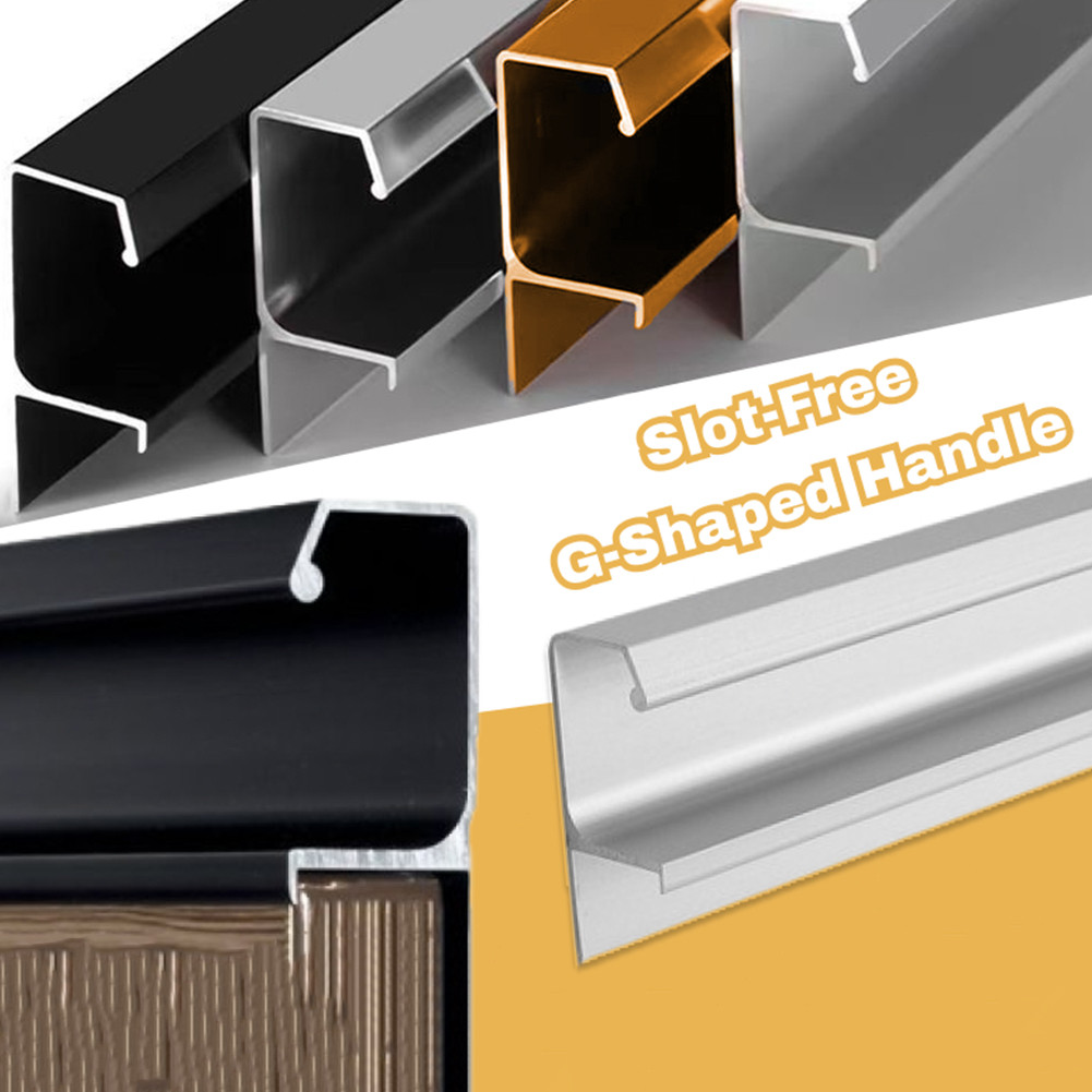 1.5 Meters Cabinet Handle Modern Continous Handle Aluminum Cabinet ...
