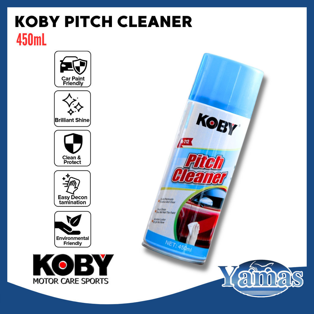MOTO PARTS CARE ORIGINAL KOBY PITCH CLEANER 450ML FOR MOTORCYCLE [YAMAS ...