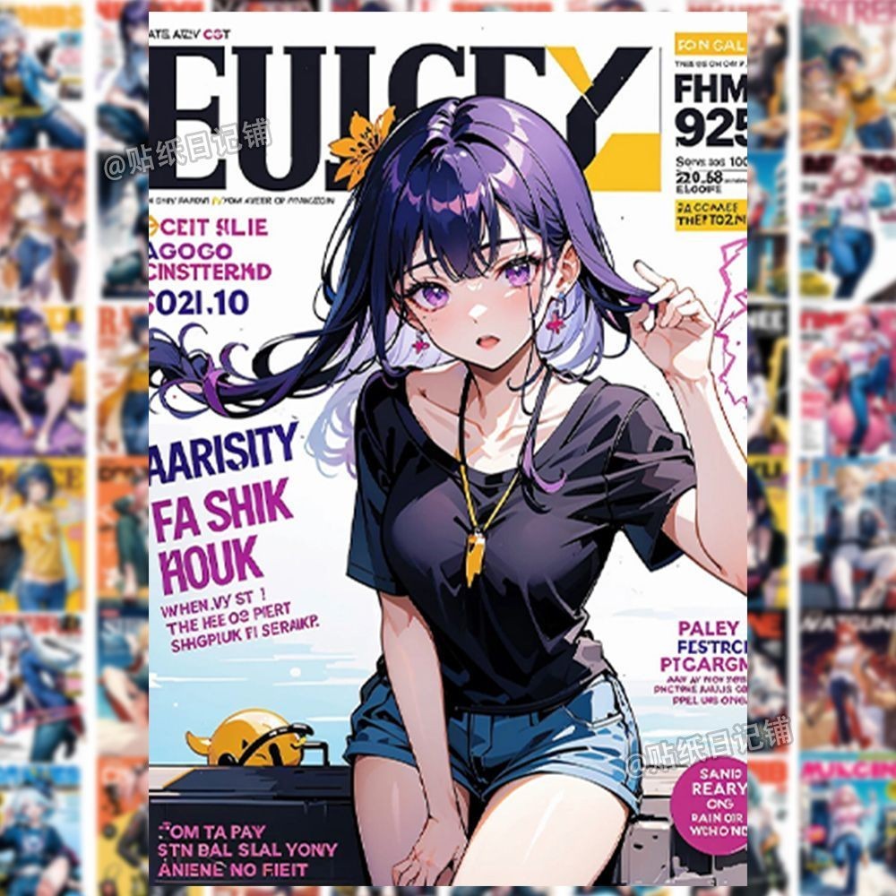 96 Sheets of Ins Explosion-Proof and High-Quality Genshin Impact ...