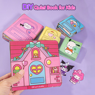【Halo】Quiet Book Sanrio DIY Quiet Book Sanrio Busy Book For Kids ...