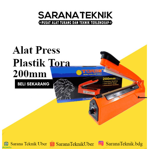 Tora Plastic Sealer 200mm - Plastic press Tool/Tora press Tool 200mm ...