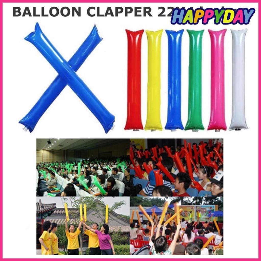 48pcs Balloon Clapper Thunder Pong pong Cheering Sticks Sporting Events ...