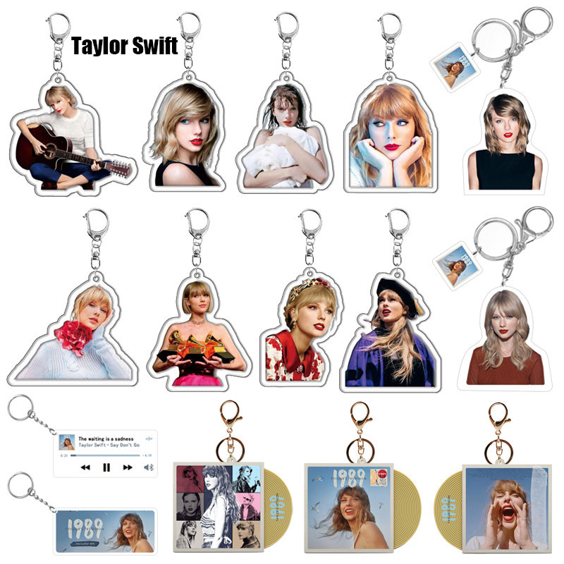 Taylor Swift Music Album 1989 Taylor’sVersion Acrylic Pendant Key Chain ...