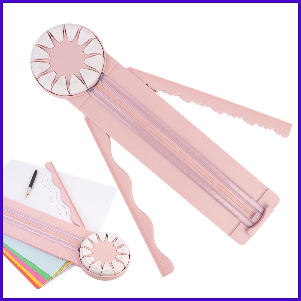 Paper Edge Cutter 12 in 1 Paper Dial Trimmer Cutter Zig Cutting Tool ...