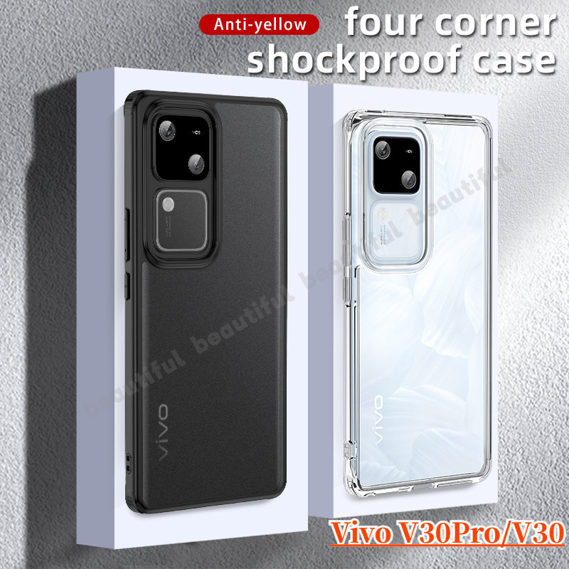 Shockproof Transparent Vivo V30 Pro Phone Case For Vivo V30 V30Pro V 30 ...