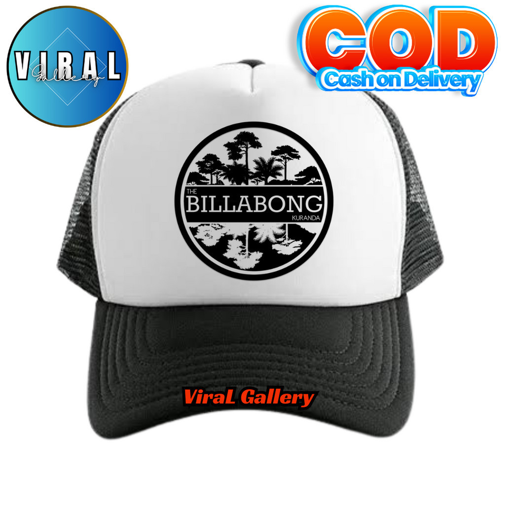 Viral Gallery BILLABONG Trucker Hat - BILLABONG Logo Distro Hat ...