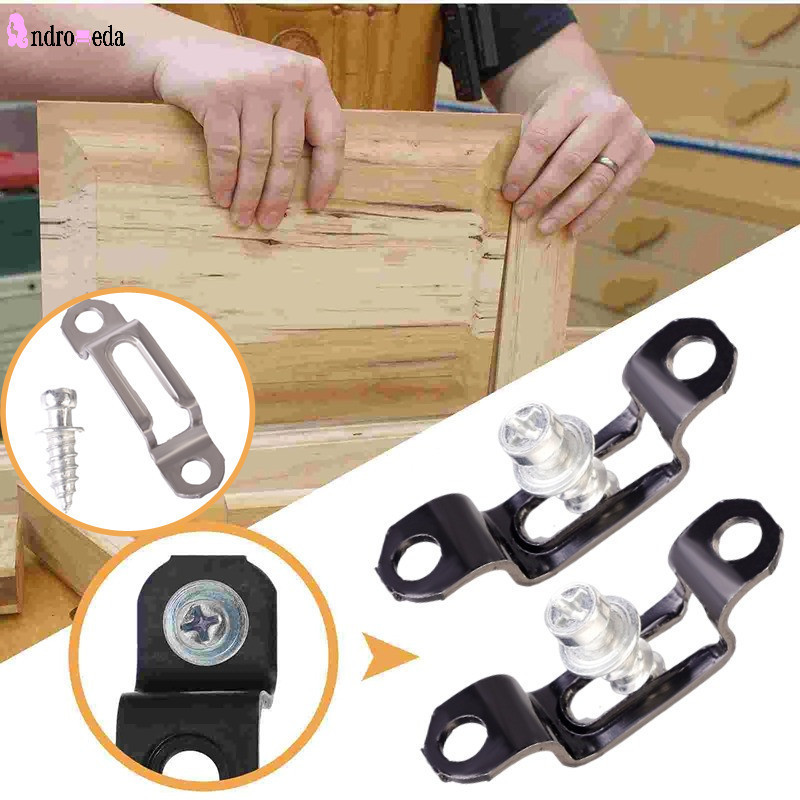 6Sets 2 in 1 Connector Invisible Cabinet Wardrobe Furniture Combination ...