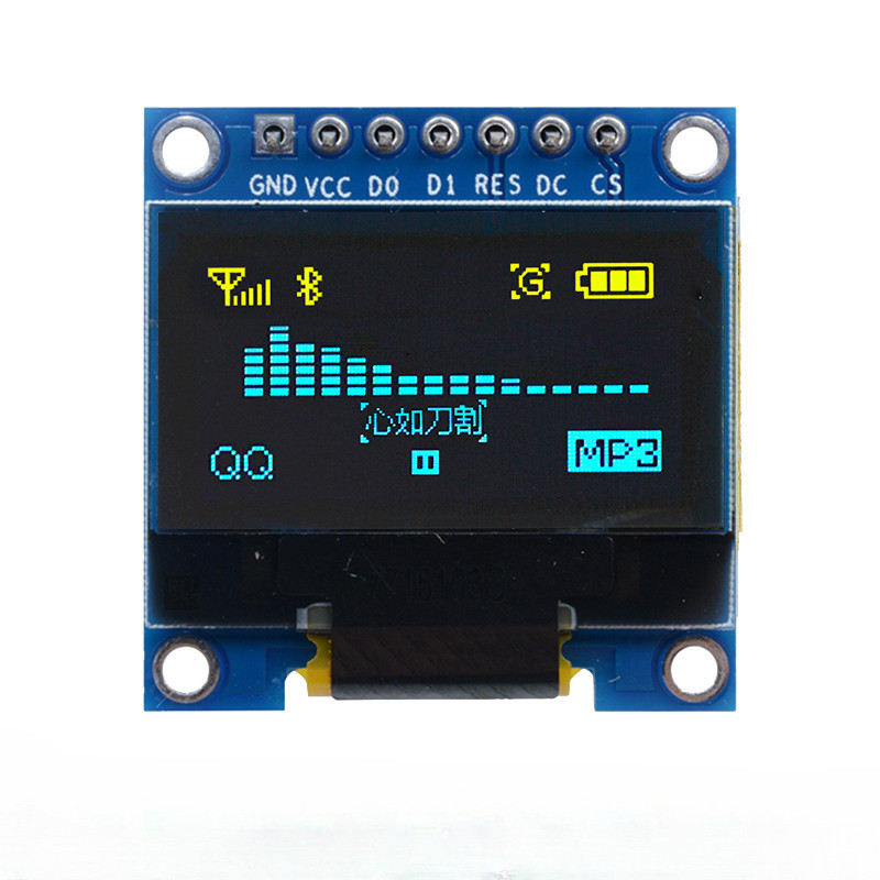 0.96 inch IIC SPI Serial 7/4Pin White/Blue/Yellow Blue/Yellow OLED ... 0.96 inch IIC SPI Serial 7/4Pin White/Blue/Yellow Blue/Yellow OLED ...