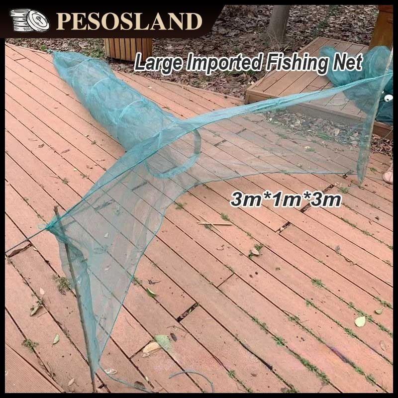 Folding Fish And Shrimp Model Sleeve Net Fish Shrimp Mesh Cage Fishing ...