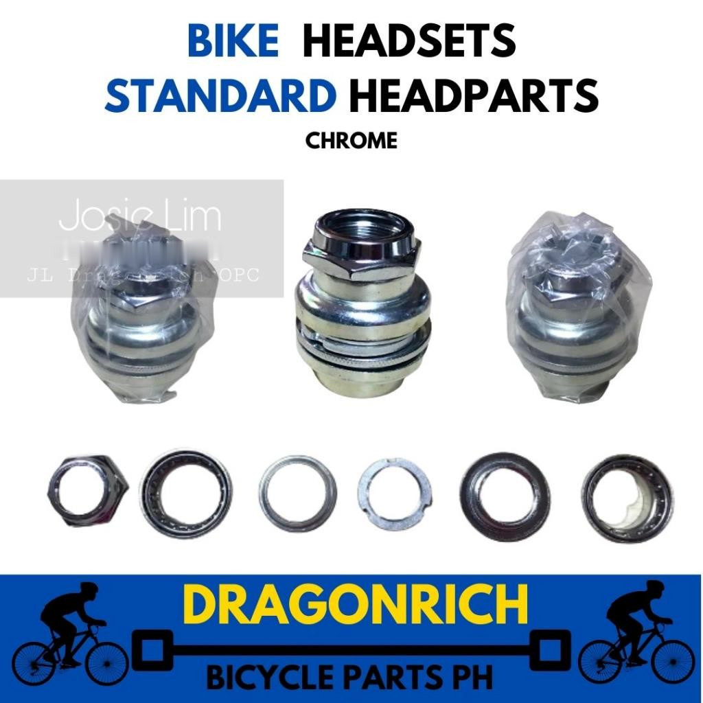 Bicycle Standard Bike Headset Bearing Type Headparts Chromolly Alloy ...