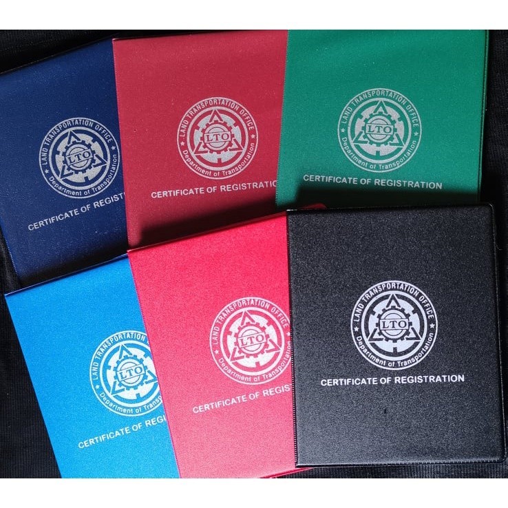 LTO Certificate of Registration Holder (Old CR size) | Shopee Philippines