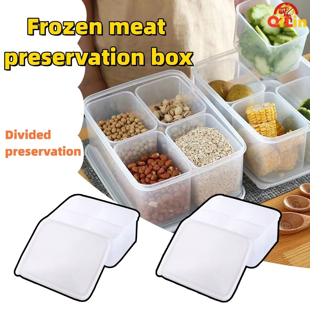 Refrigerator Storage Box Frozen Meat Compartment Box Food Grade Frozen ...
