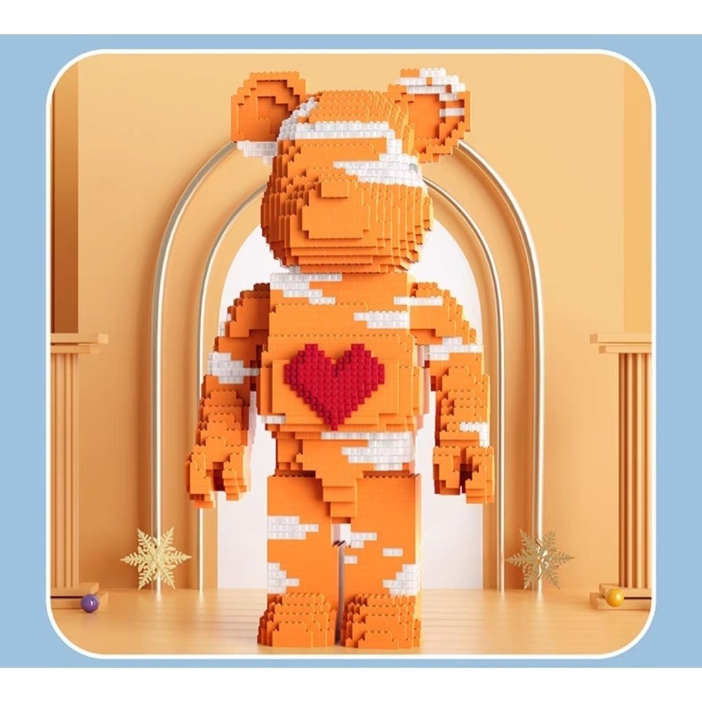 K.V Toy Brick SF005 Oren Bear Bricks 70cm High | Shopee Philippines