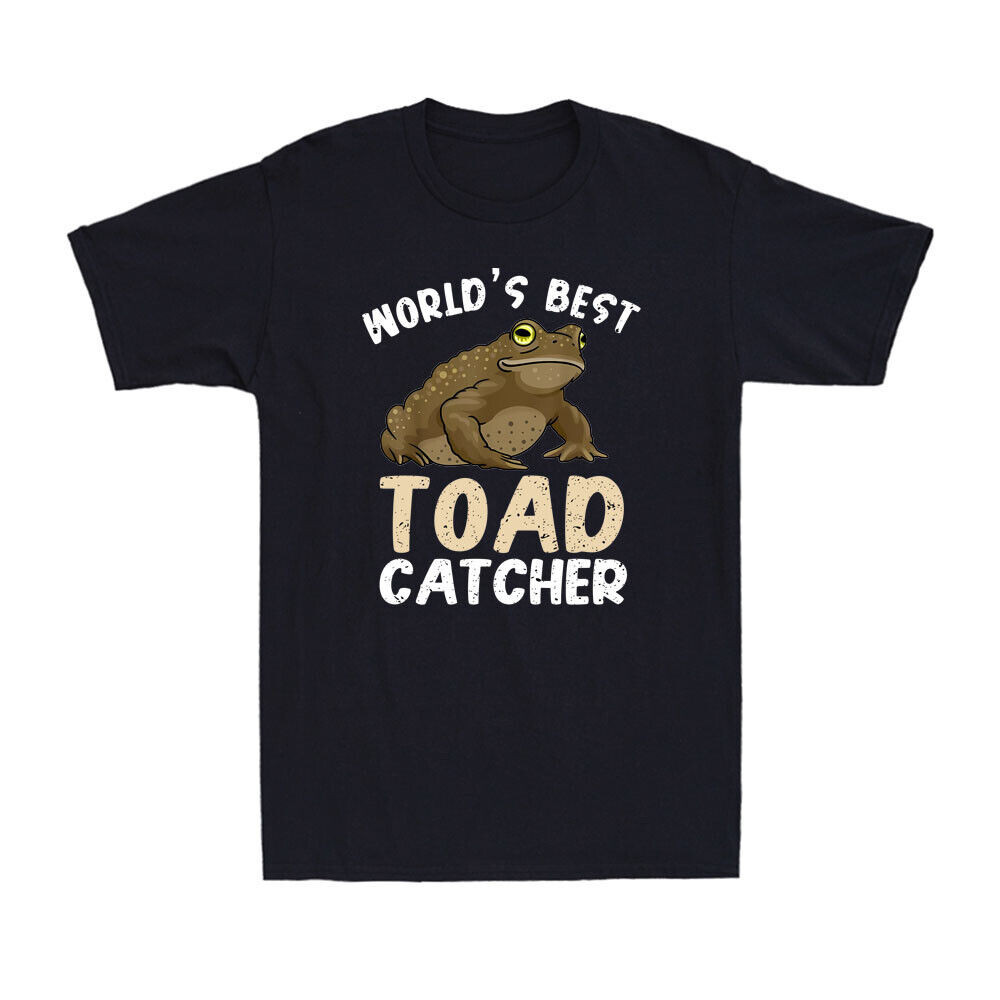 World'S Best Toad Catcher Funny Toad Frog Amphibian Lovers Men'S T ...