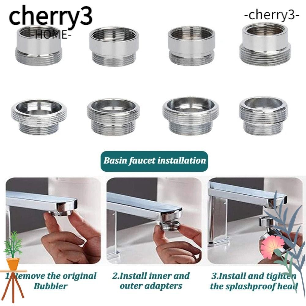 CHERRY3 Water Filter Adapter, Metal With Washer Faucet Adapter Set ...