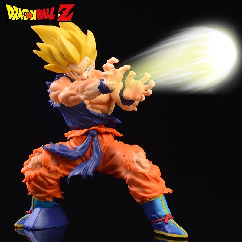 model Dragon Ball Shockwave Sun Goku (Kame Hame Ha Battle posture Ver ...