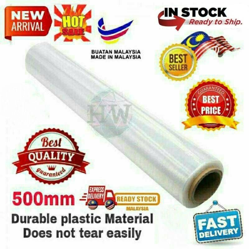 BEST PRICE TRANSPARENT PLASTIC WRAPPING STRETCH FILM , 1 ROLL SECURE ...