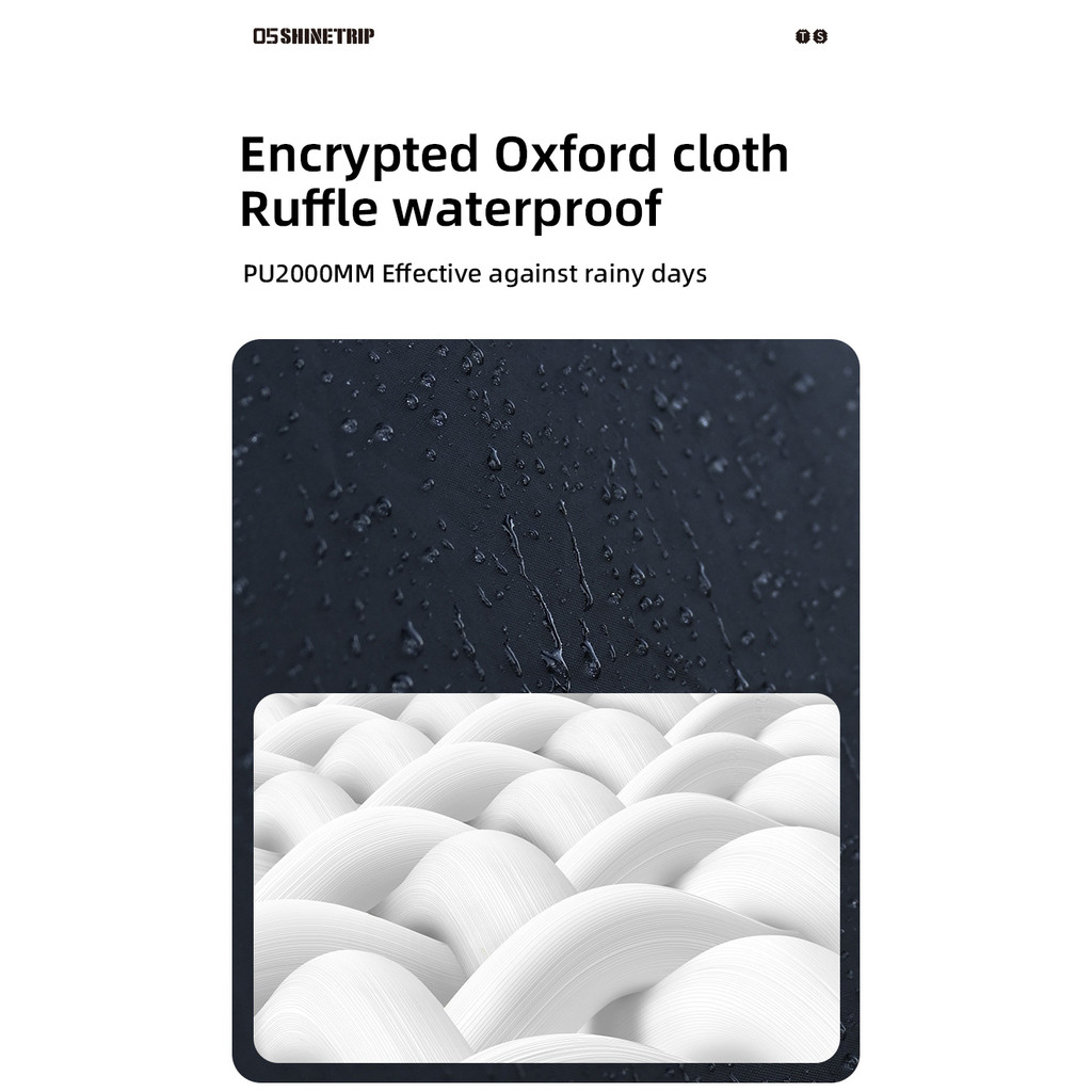 ShineTrip 05 Series Oversized Quick Build Waterproof Silver Coated ...
