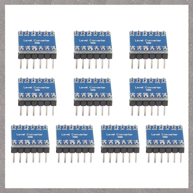 [M G L O] 10Pcs 4 Channel IIC I2C Logic Level Converter Bi-Directional ...