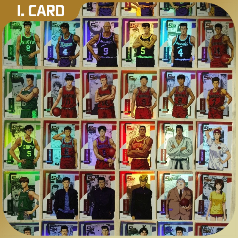 M McCartar Slam Dunk Flash Card Full Set Collection Creative Gift ...