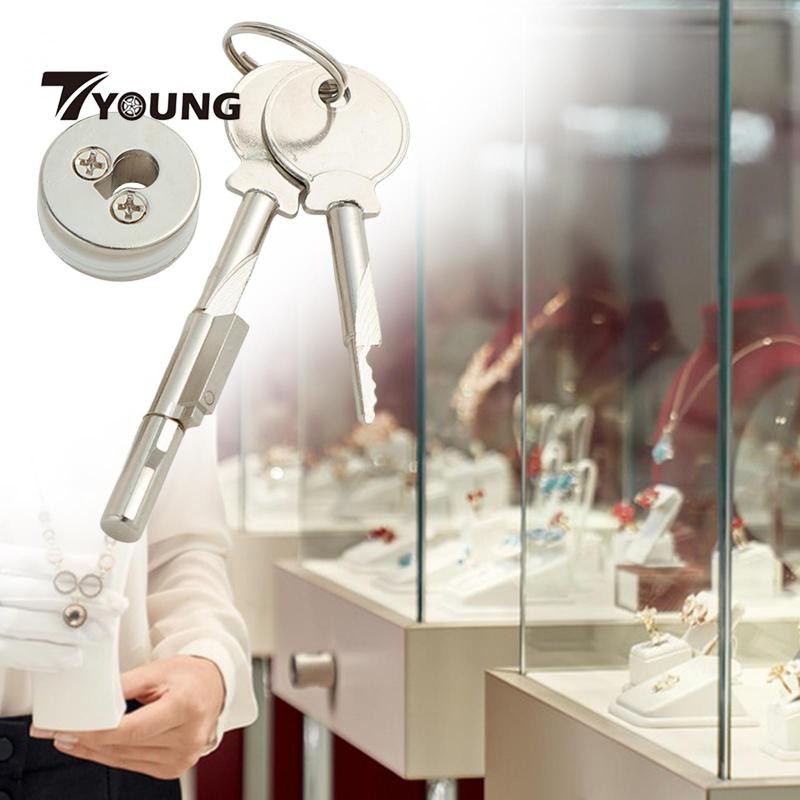 [Available] Sliding Door Lock Gadget Display Cabinet Lock for Freezer ...