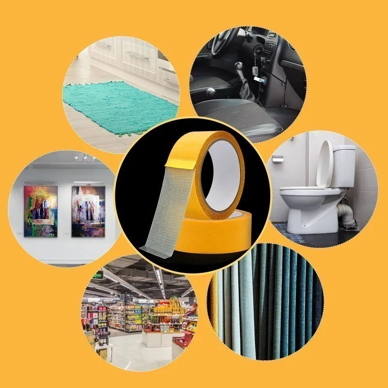 Mv Duct Tape Double Tape Double Sided Cloth Fiber Tape 3M Duct Tape ...