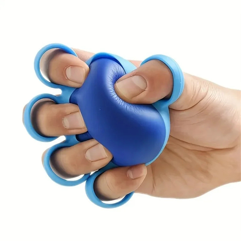 5-Finger Hand Grip Strengthener for Finger Stretching & Rehabilitation ...