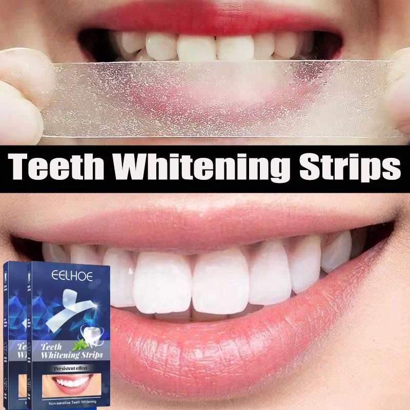 Teeth Whitening Strip Oral Hygiene Care Strip Kit | Shopee Philippines