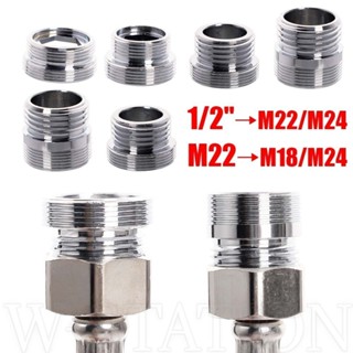 1/2'' Male Faucet Adapter Turn M22 M24 - 22mm Male To M18 M24 Thread ...