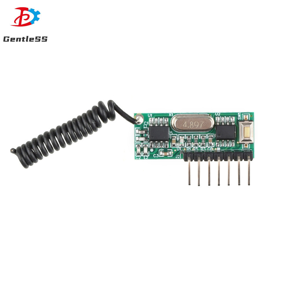 DC3.3-5V 315MHz 4CH Wireless Remote Control Learning Universal Decoding ...