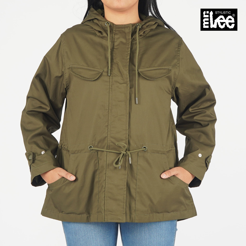 Stylistic Mr. Lee Ladies Basic Hoodie Jacket for Women Trendy Fashion ...