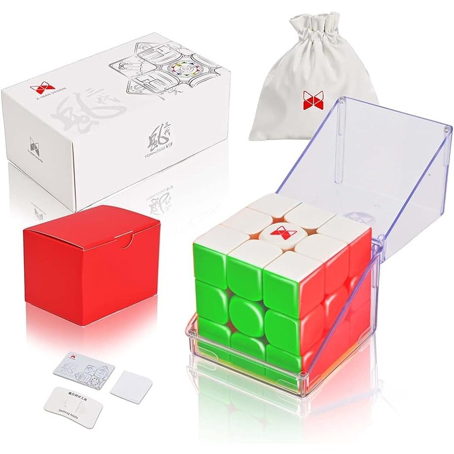 Original Tornado V3M Magnetic 3x3 Cube New Core QiYi X-Man Tornado V3M ...