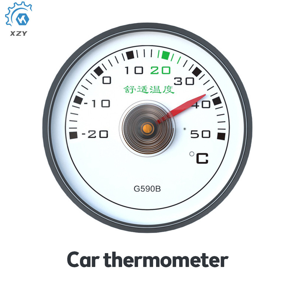 Mini Stick on Indoor Outdoor Dial Thermometer Mini Indoor Thermometer ...