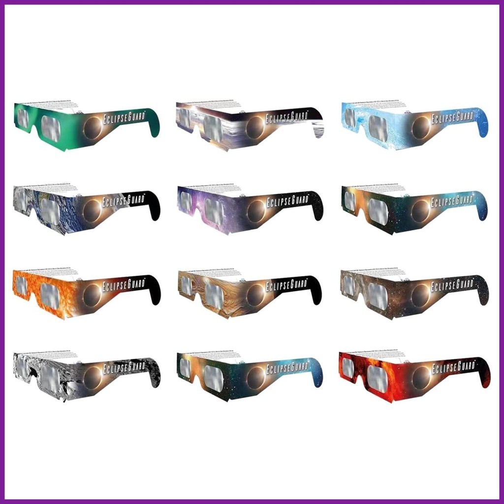 Solar Eclipse Viewing Glasses 6PCS/12PCS Solar Eclipse Observation ...
