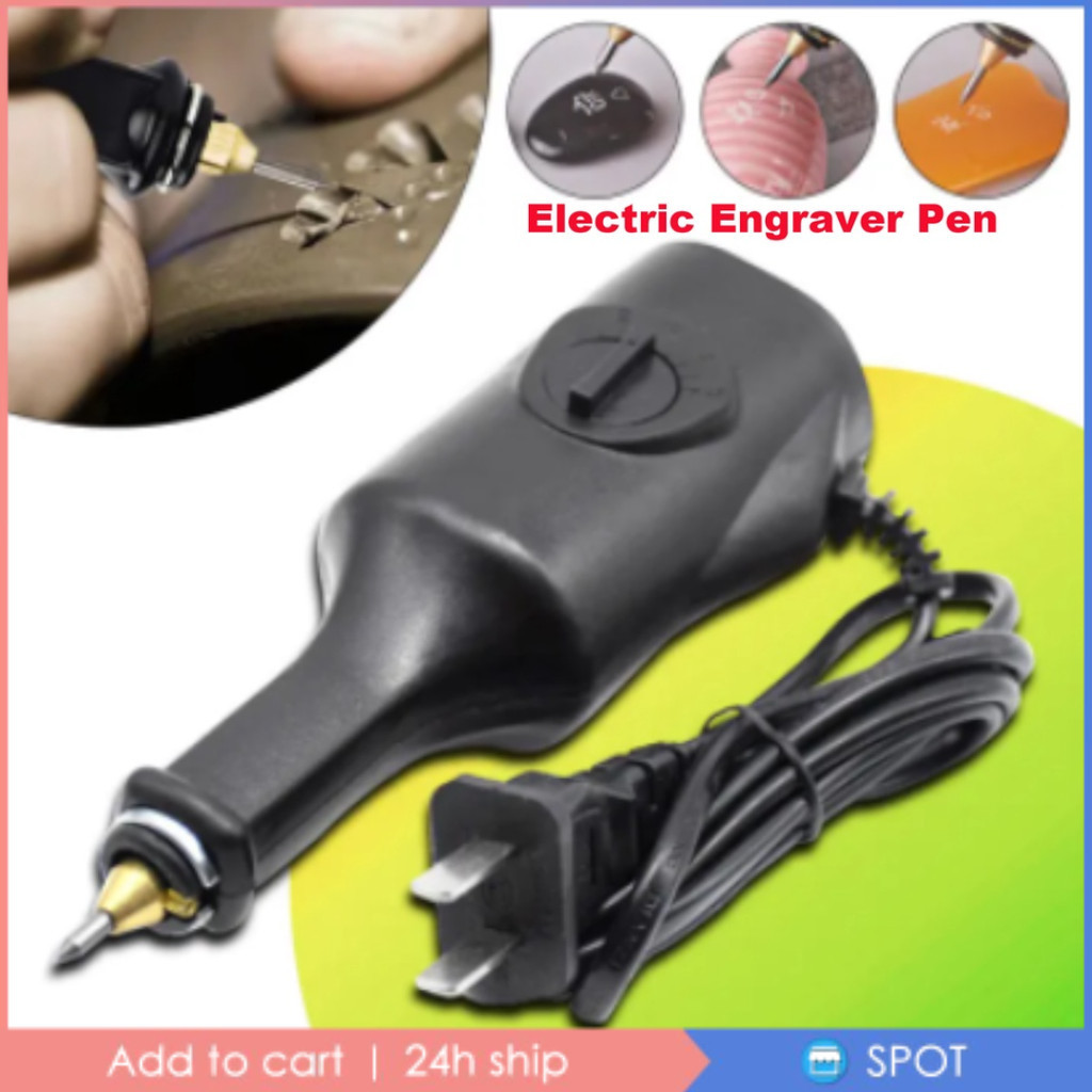 220V US Plug Electric Engraver Engraving Carving Pen Plotter Machine ...