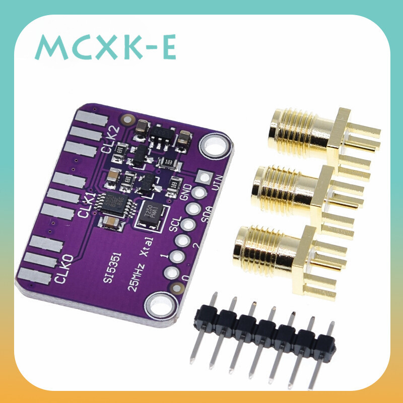 MCXK-E DC 3V-5V CJMCU-5351 Si5351A Si5351 I2C Clock Generator Breakout ...