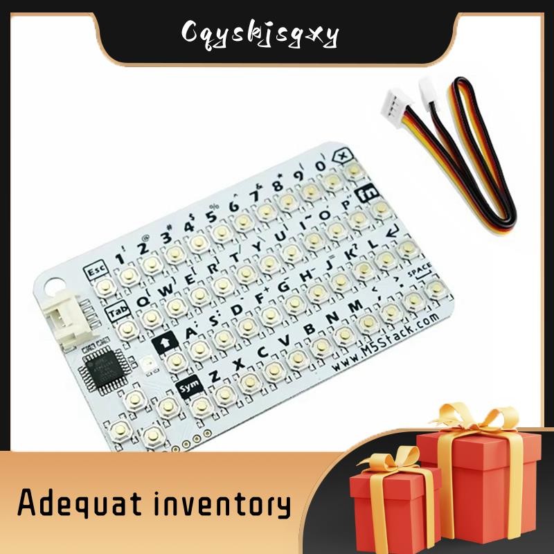 cqyskjsgxy CardKB V1.1 Mini 50-Key QWERTY Keyboard Unit with ATMega8A MCU, I2C, RGB LED ...