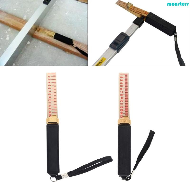 mm Wedge-Shaped Vernier Feeler Gauge Inspection Flatness Measuring Tool ...