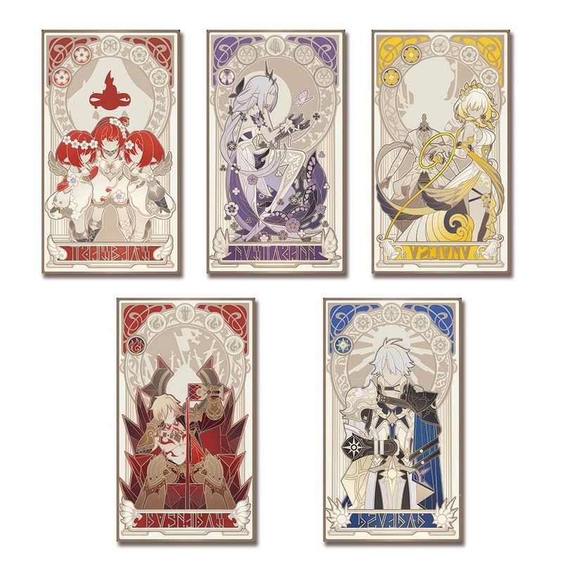 [Bota Shop]Honkai Star Rail Photocard Tarot Card Golden Aglaea Phainon ...