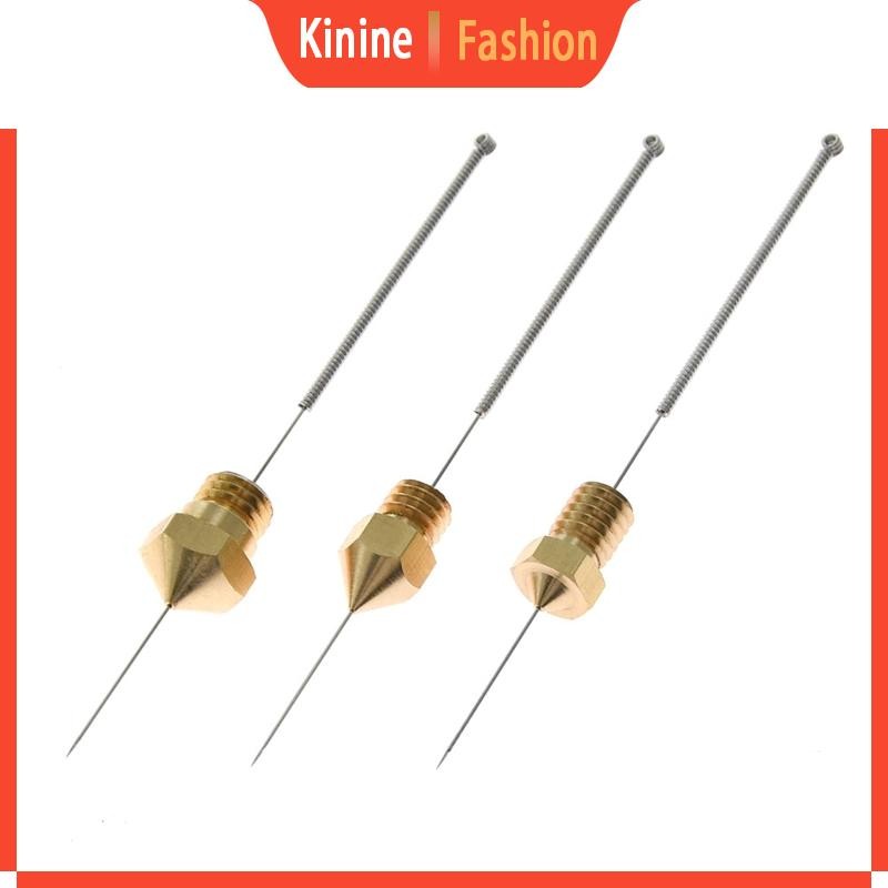 KIN 0 2 0 25 0 3 0 35 0 4mm Filament Clog Cleaner 3D Printer Nozzle ...