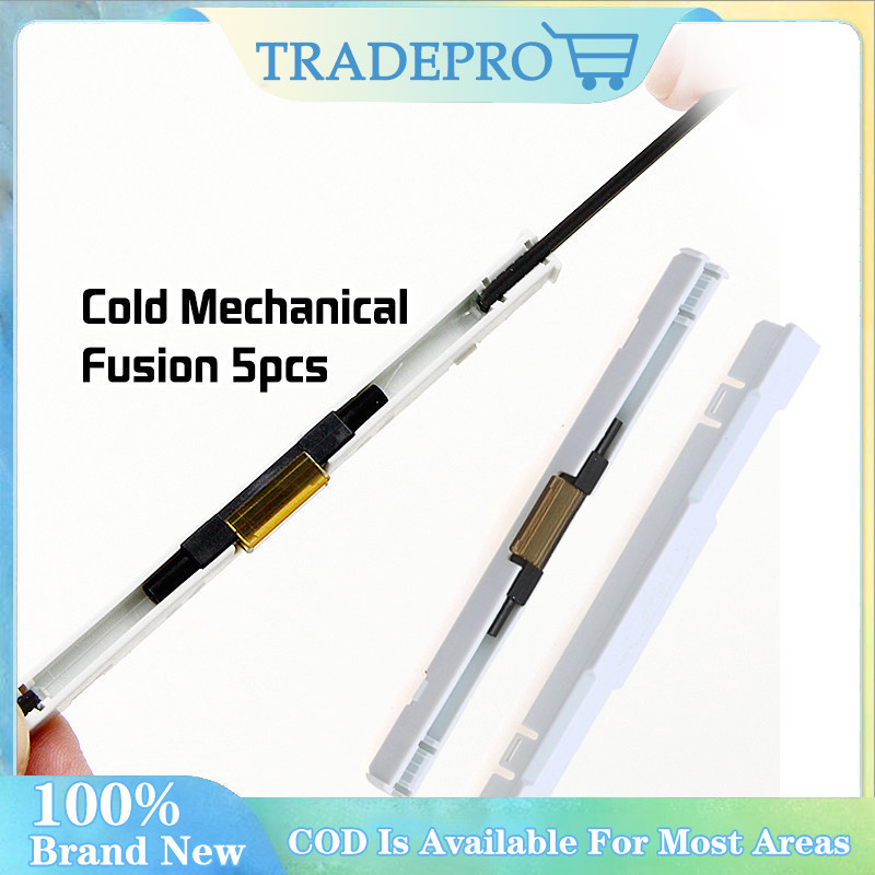 5pcs Fiber Mechanical Splice Cable Cold Splicer Optic Drop Cable Cold ...