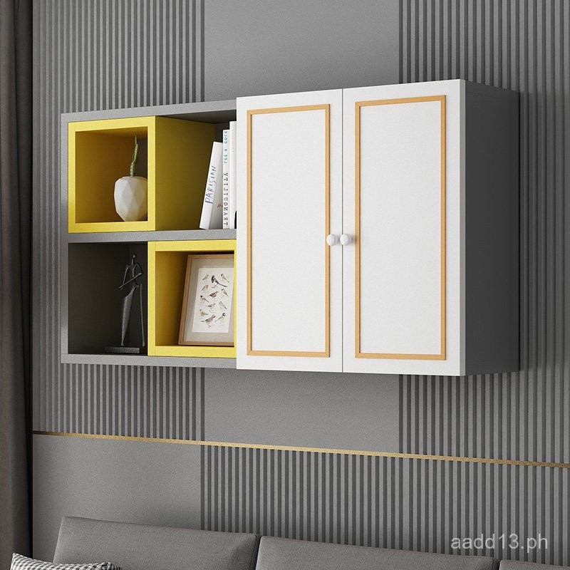 Bookshelf Wall-mounted Storage Rack Wall-mounted Wall Surface Organizer ...
