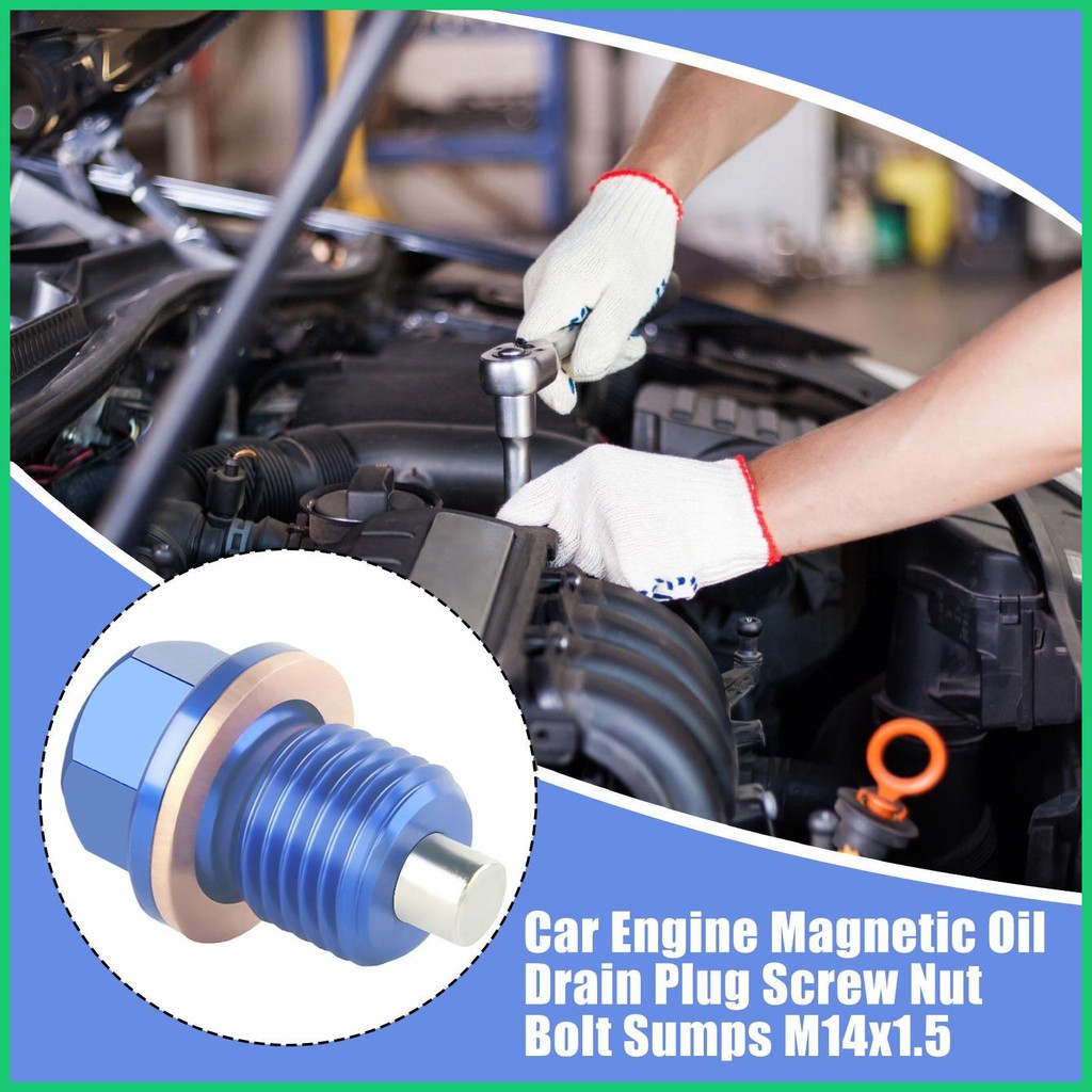 For automotive Magnetic Oil Drain Plug Car Accessories Screw Nut Bolt Replacement Sump Drain Nut ...