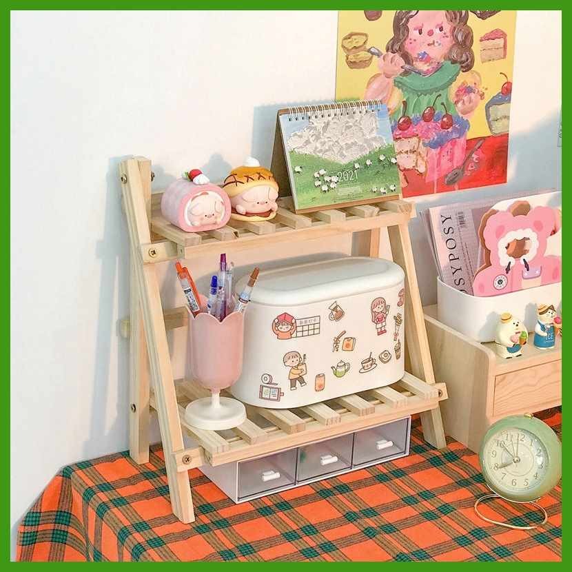 Wooden SM)Rack}oD)Office}xe)Desk}yL)Storage}jj)Organizer}sU)Foldable 2 ...