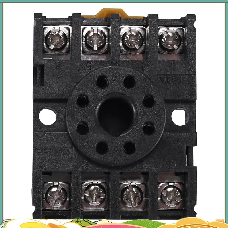 New 8 Round Pin 8-Pin PF083A Relay Base Socket | Shopee Philippines