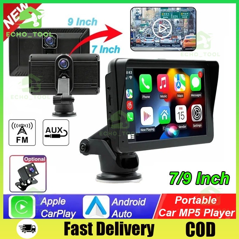 7Inch Car Radio MP5 with Car Dvr 2Din Stereo Receiver Bluetooth Android ...