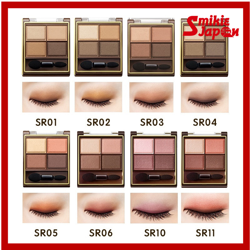 EXCEL Skinny Rich Eye Shadow 4.3g | 8 Colors | 4-Color Eyeshadow ...