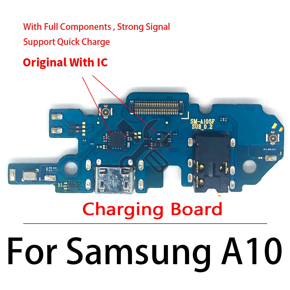 USB Charger Charging Port Dock Connector Board Flex Cable For Samsung A10 | Shopee Philippines